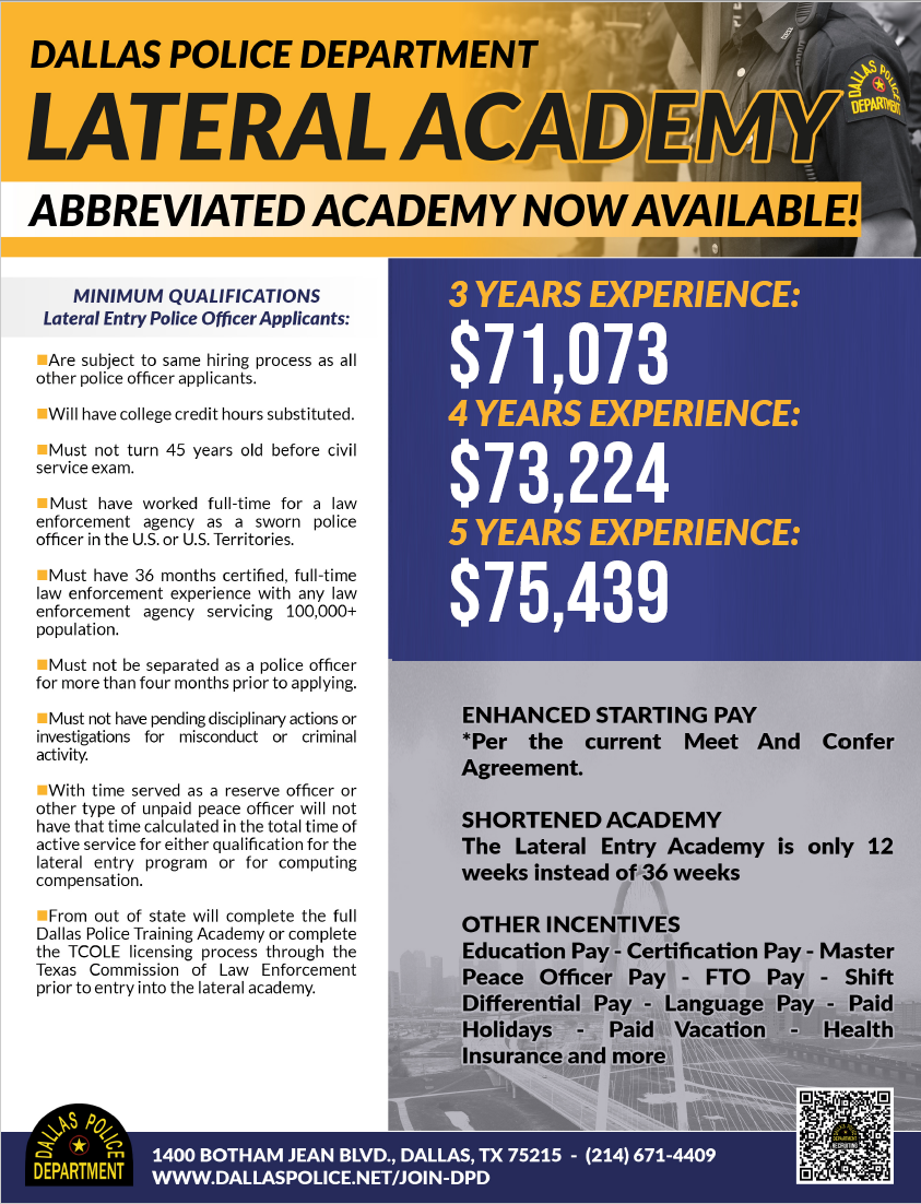 Lateral Entry Police Officers